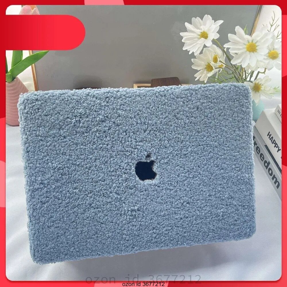Жесткий кейс Macbook Чехол-накладка Case для pro16,2" 2021-2024 (A2485 A2780 A2991 A3403 A3186) тедди плюшевый