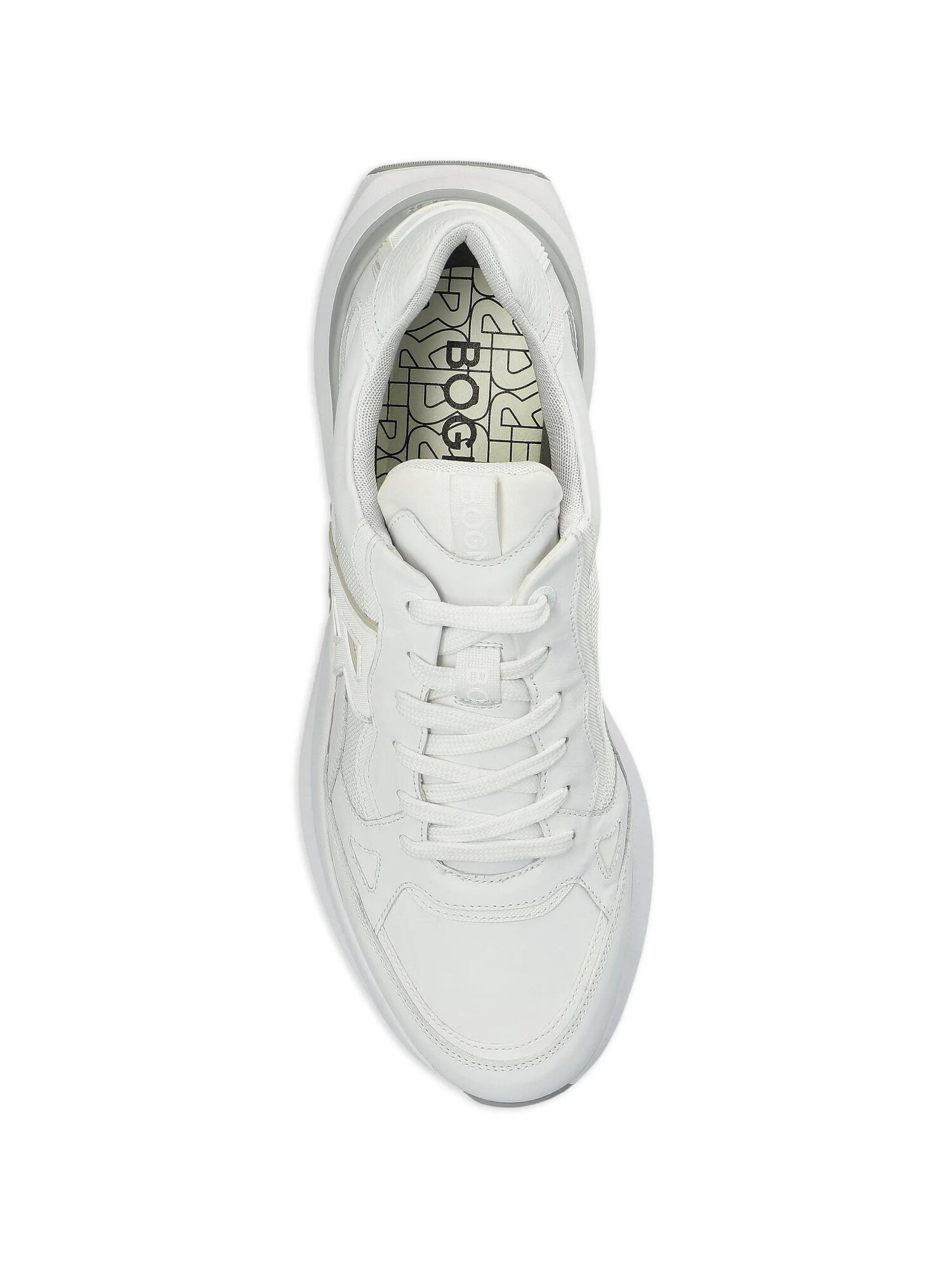 Кроссовки Bogner Logo-patch sneakers, размер 43, белый — фото 1