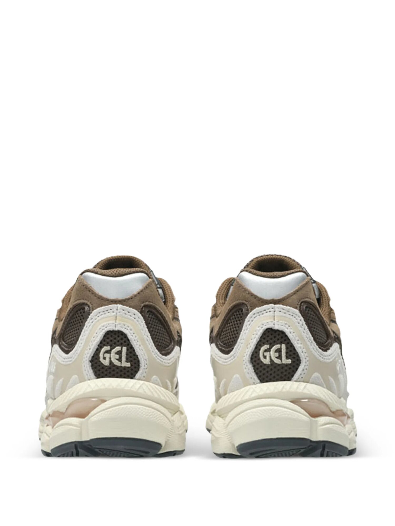 Кроссовки ASICS GEL-NYC, размер 8.5 US, коричневый/серый/оранжевый — фото 1