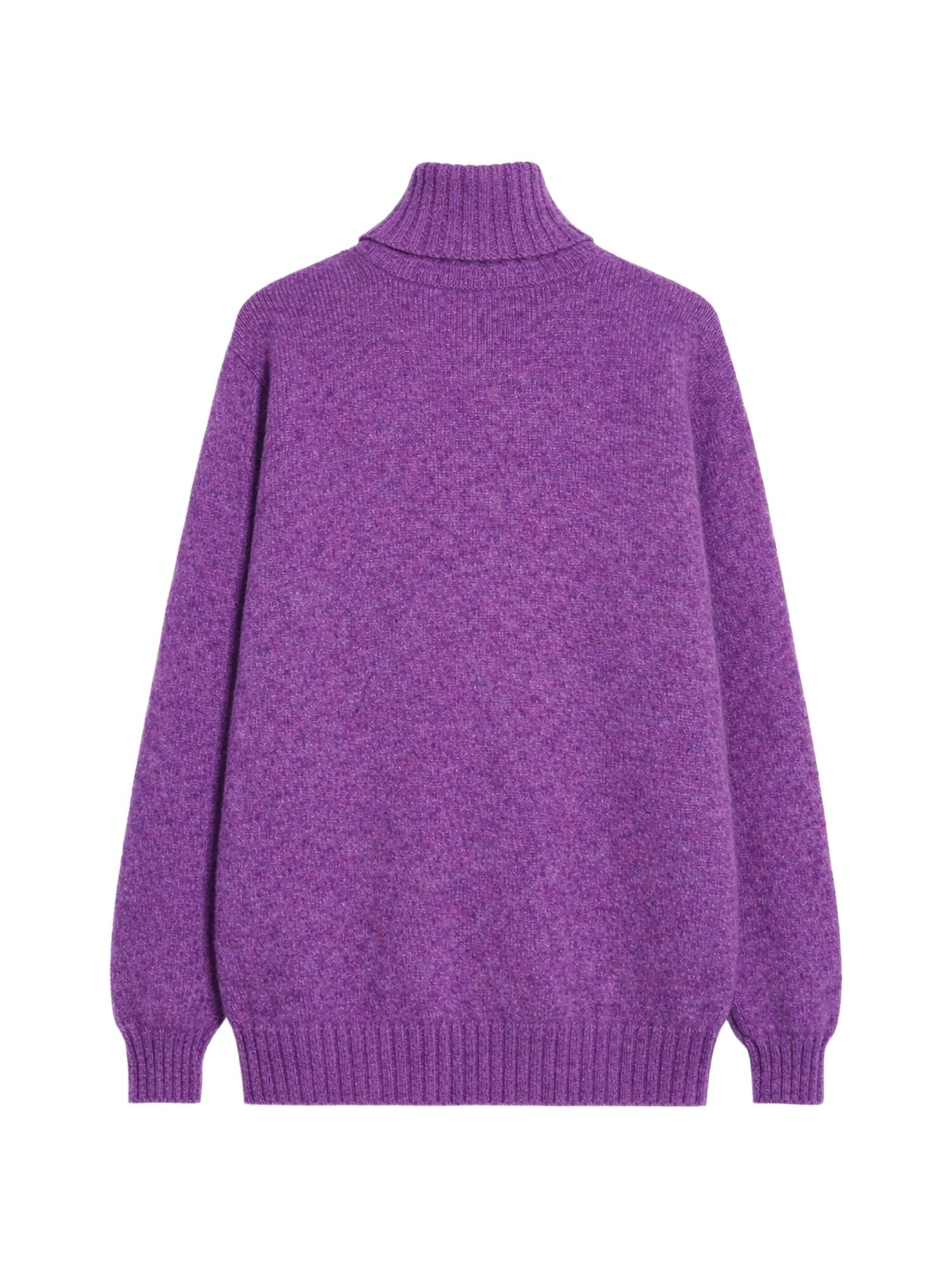 Свитер FORTELA Shetland roll-neck sweater, размер 42, , фиолетовый — фото 1