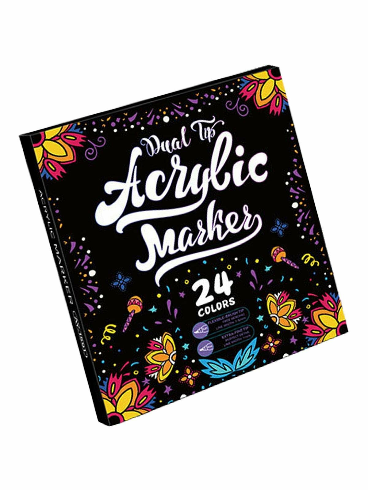 Акриловые маркеры быстрого высыхания для рисования эскизов проектов в классе каллиграфии