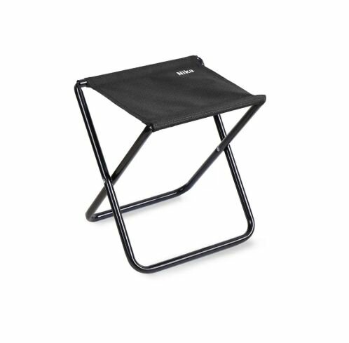 Табурет садовый складной Nika 35x46x4 см металл черный