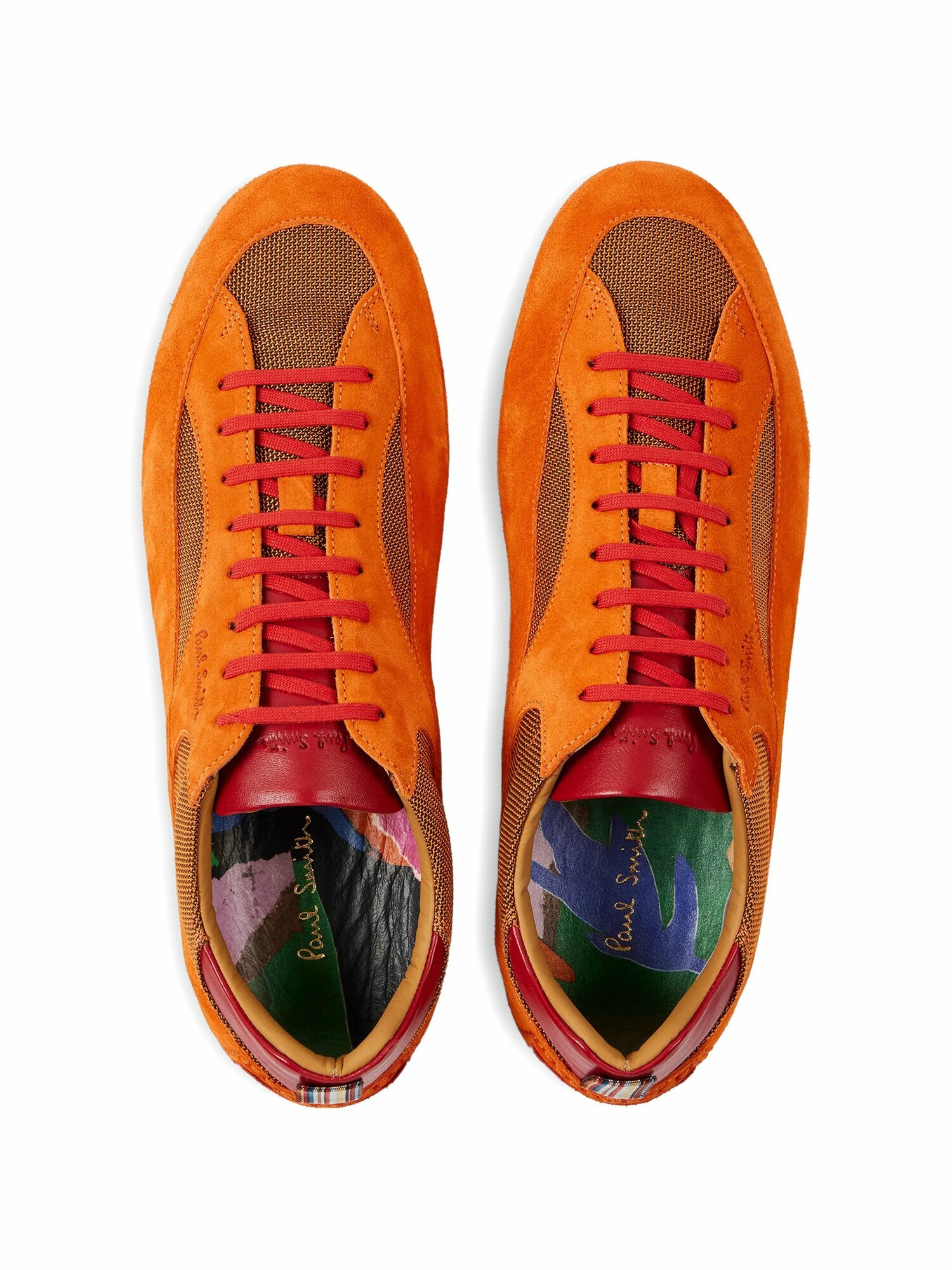 Кроссовки Paul Smith Marini lace-up sneakers, размер 9, оранжевый — фото 1