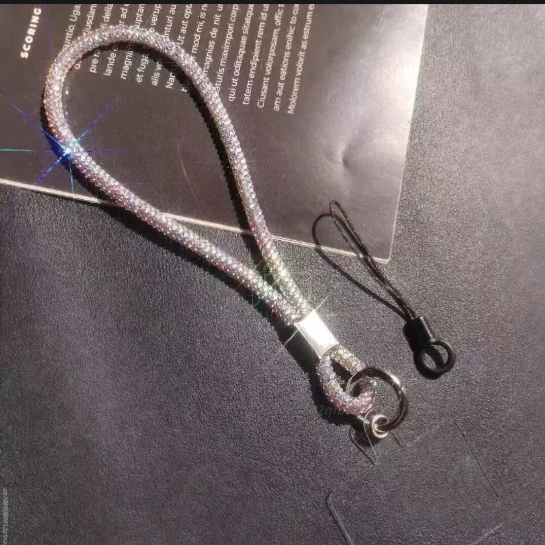 Ремешок браслет для телефона блестящий на руку