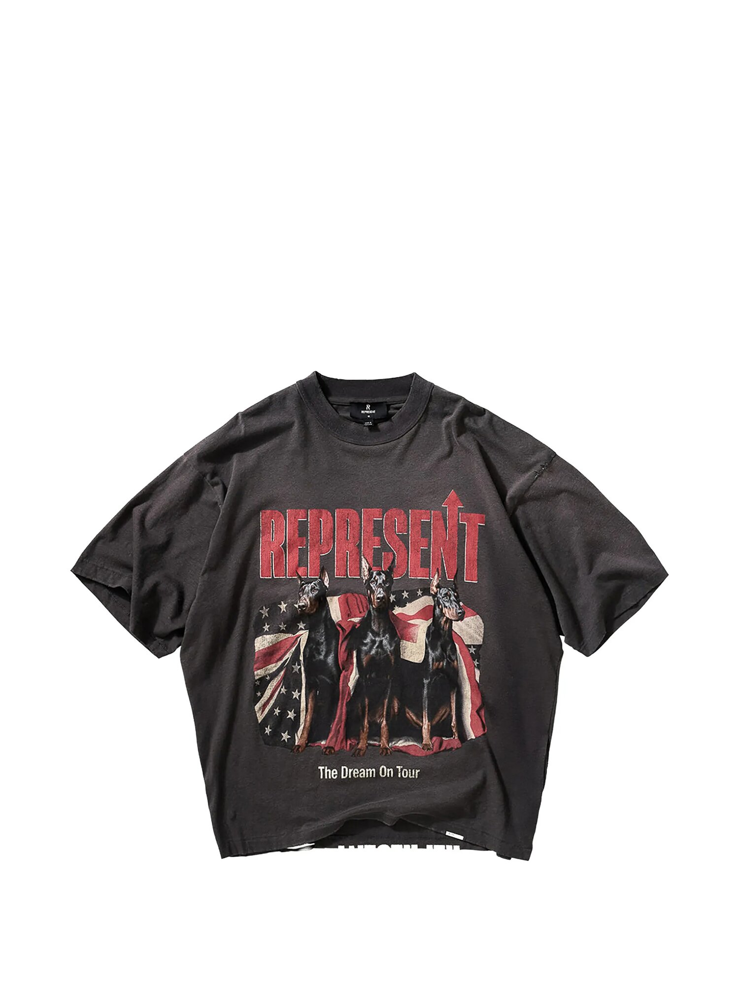 Футболка Represent Clo, размер S, серый