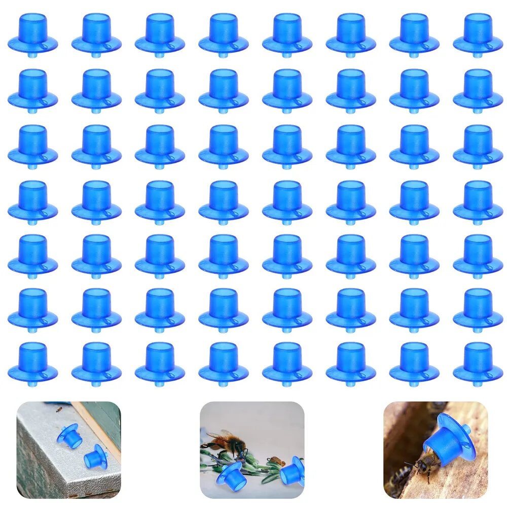 Пластиковые чаши для квин риринга голубого цвета, набора 100 штук для хранения