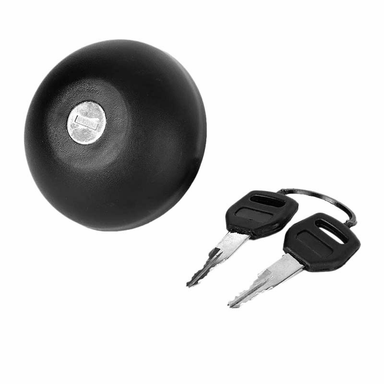 Крышка топливного бака MyPads для Renault Master II пластиковая черная с ключами