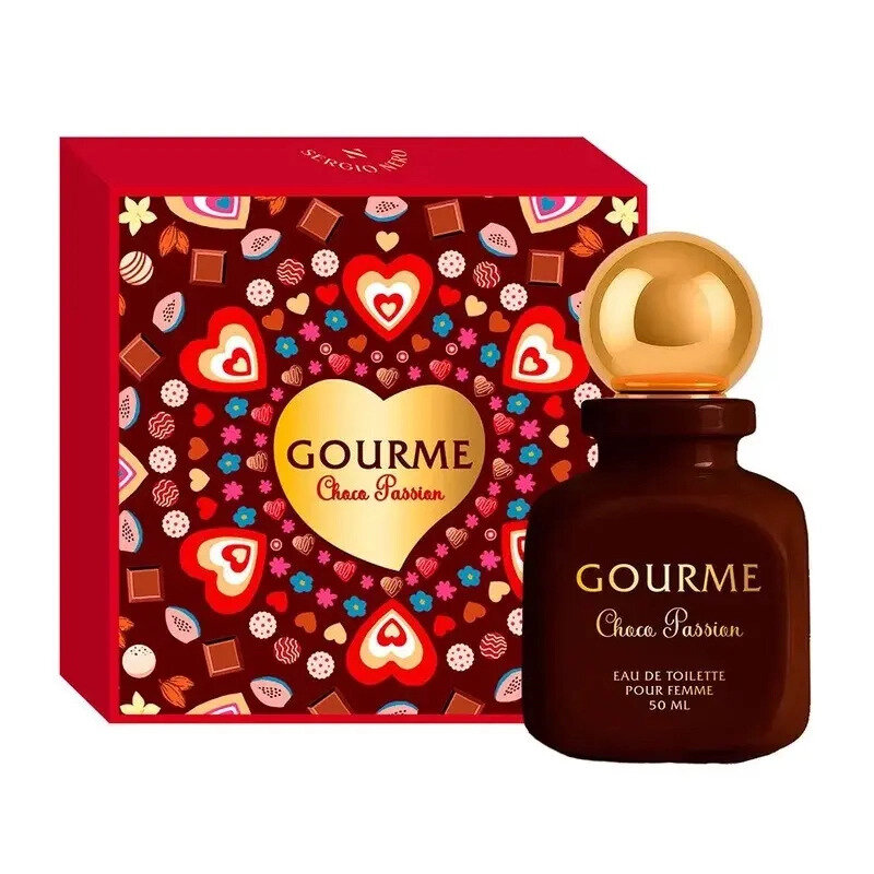 Туалетная вода для женщин Euroluxe Gourme Choco Passion 50 мл / Духи Евролюкс Гурмэ Шоко Пассион / Шоколадная страсть