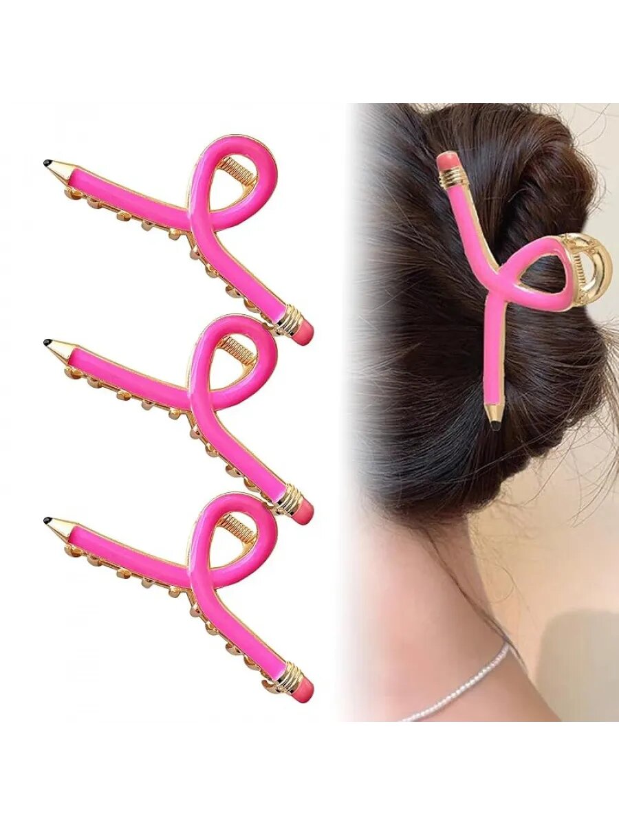 3 шт заколки для волос карандаши антискользящие для женщин у