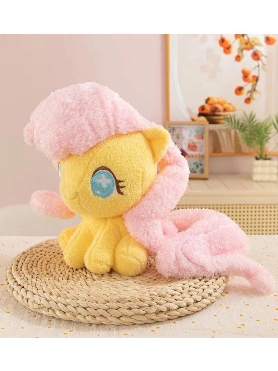 Мягкая игрушка Пони мягкая игрушка My Little Pony Флаттершай высота 32 см