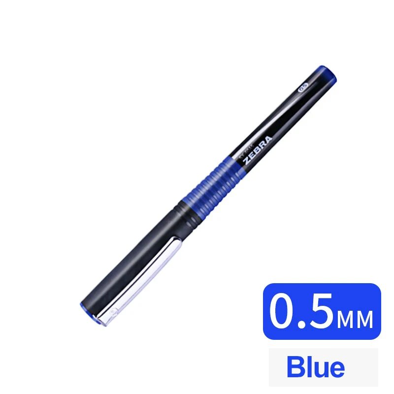 Гелевая ручка Zebra C-JB1 черная 0,5 мм Синий, Blue