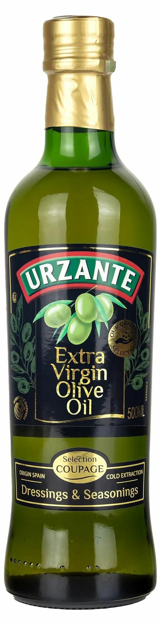 Масло URZANTE оливковое "EXTRA VIRGIN" /стекло/ 0,5л