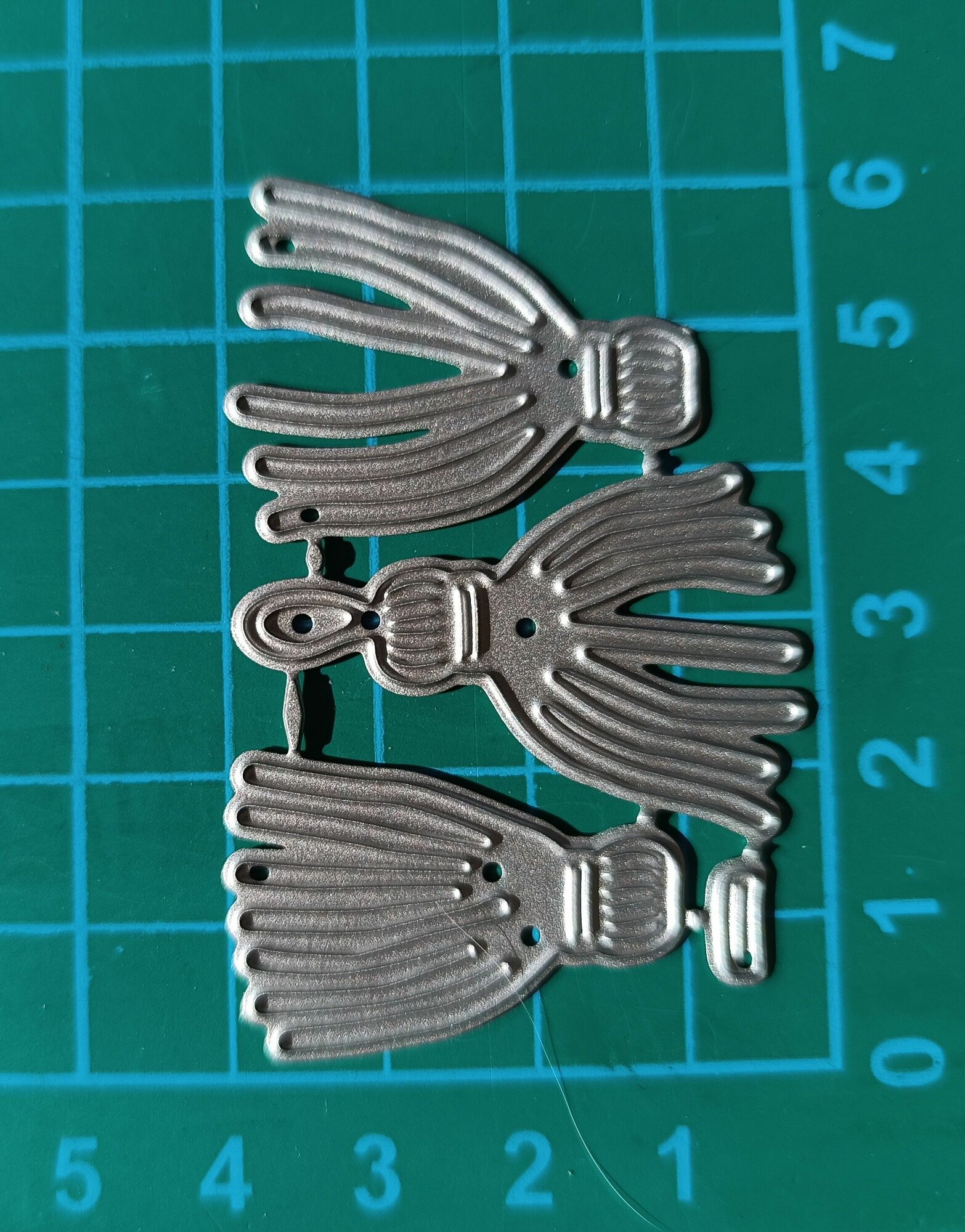 Нож для скрапбукинга A-207, размер 6*4 см, для машинки для вырубки.