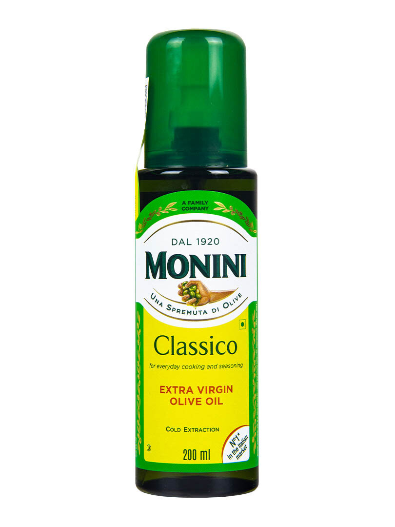 Оливковое масло Monini Extra Virgin нерафинированное, спрей, 200мл