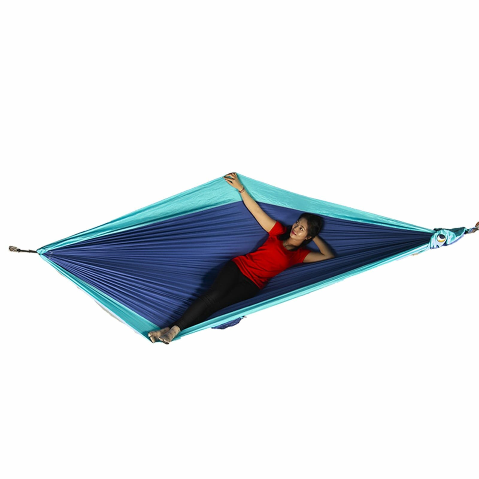 DECATHLON Гамак Ticket To The Moon King Size, королевский синий, 320 x 230 см, нагрузка 200 кг