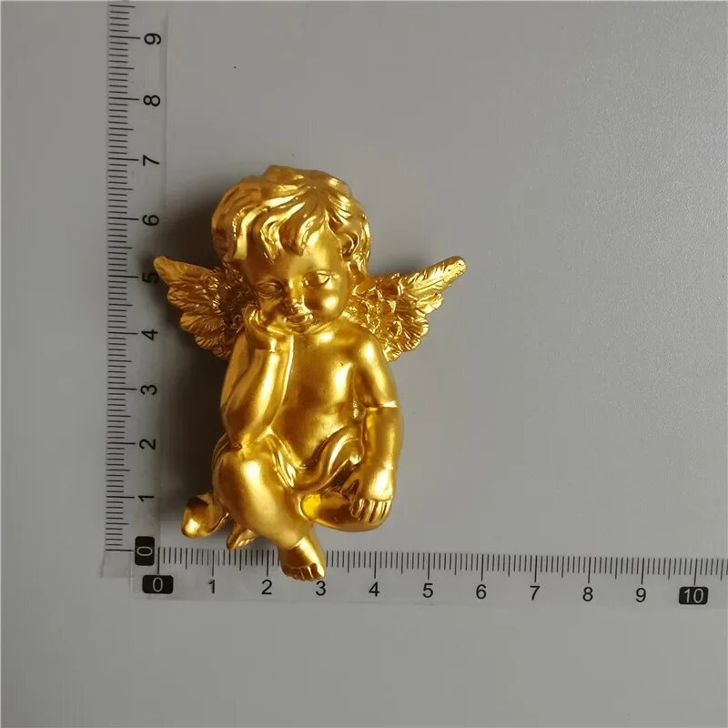Золотой ангел-магнит на холодильник, Golden Angel 1