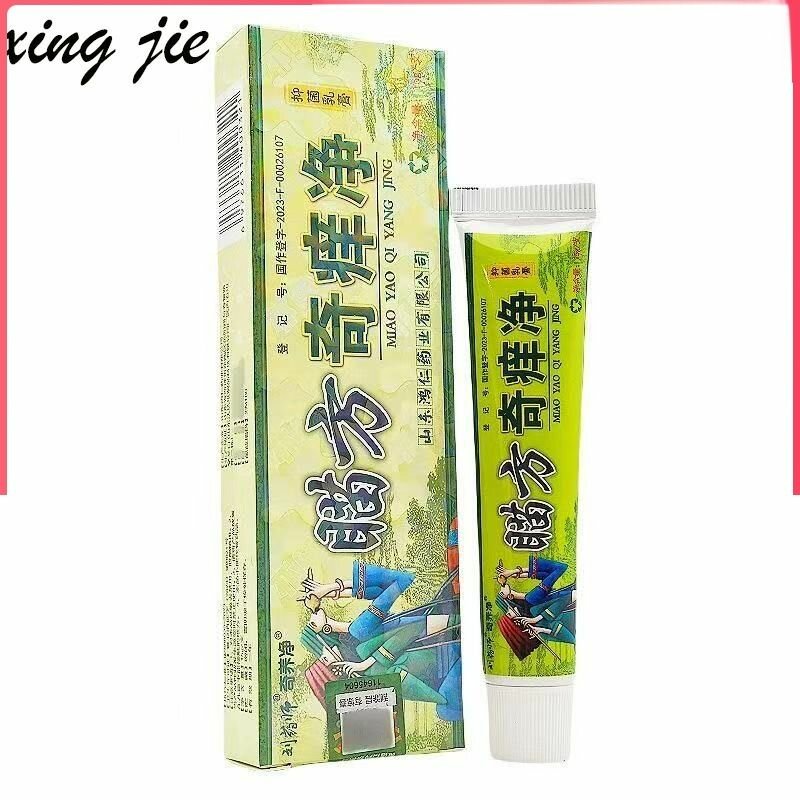 Мазь MIAO YAO QI YANG JING от псориаза, экземы, дерматита, зуда, потницы, грибка, лишая, себореи 15гр.