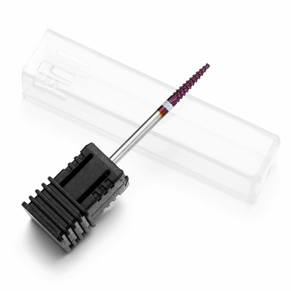 Фреза игла для маникюрного аппарата вольфрамово-углеродистая 2.35мм без боли для снятия гель лака