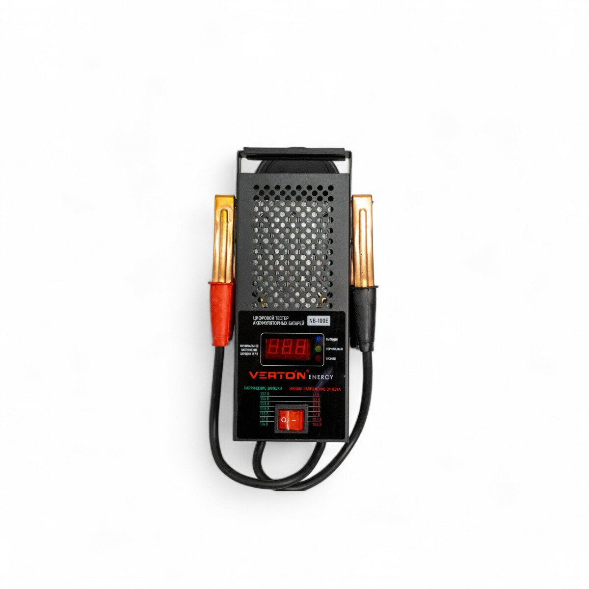 Нагрузочная вилка VERTON Energy NB-100E 6/12 Вт, 100 Ам, 200-1000 Ам 01.9670.9907