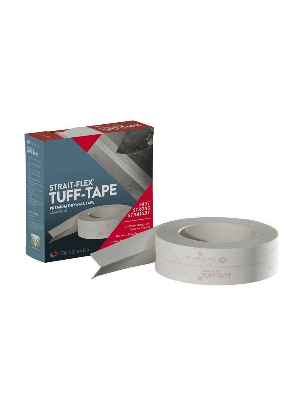 Лента Strait-Flex Tuff-Tape толщина 0,41мм (51мм*30,5м) упак (3 шт)