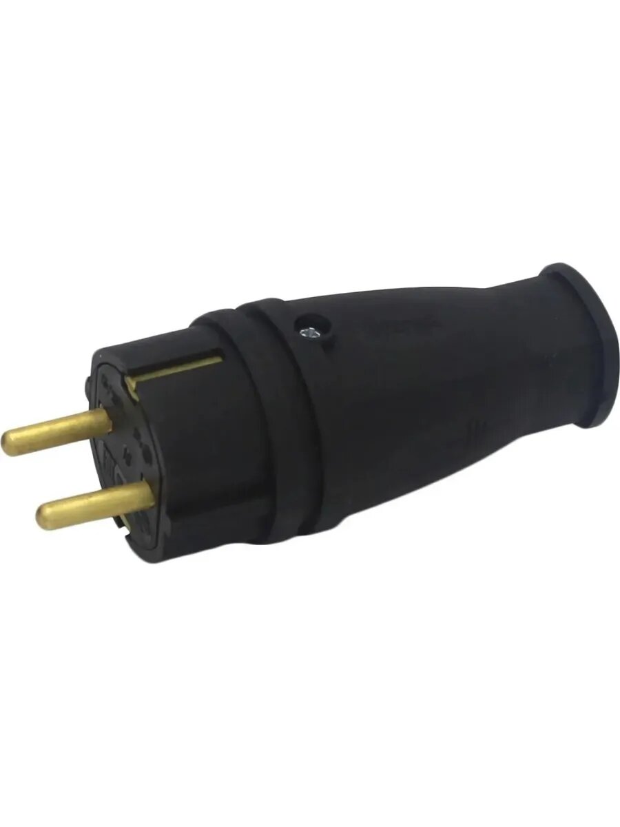 Безопасная электровилка с заземлением и защитой IP44