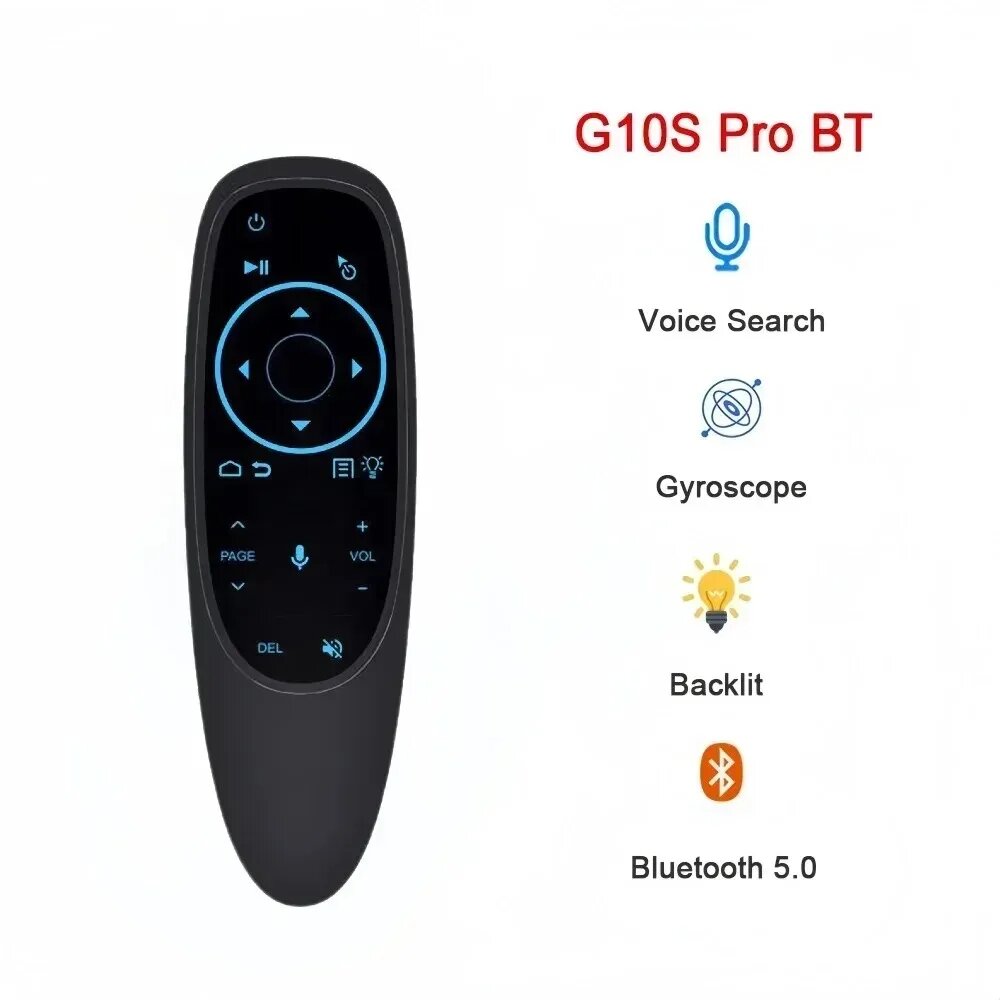Пульт G10S Pro BT с голосовым поиском и гироскопом