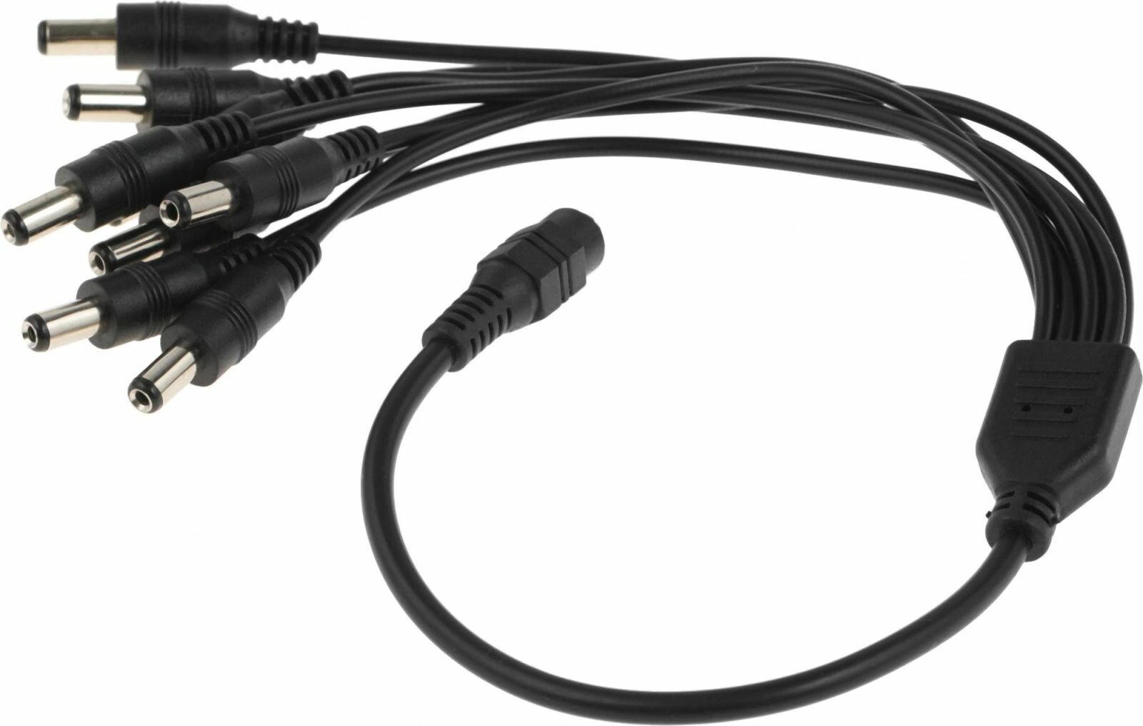 Разветвитель FALCON EYE DC m - 8хDC m, 0,4 м, цвет черный (W-SP1-8H)