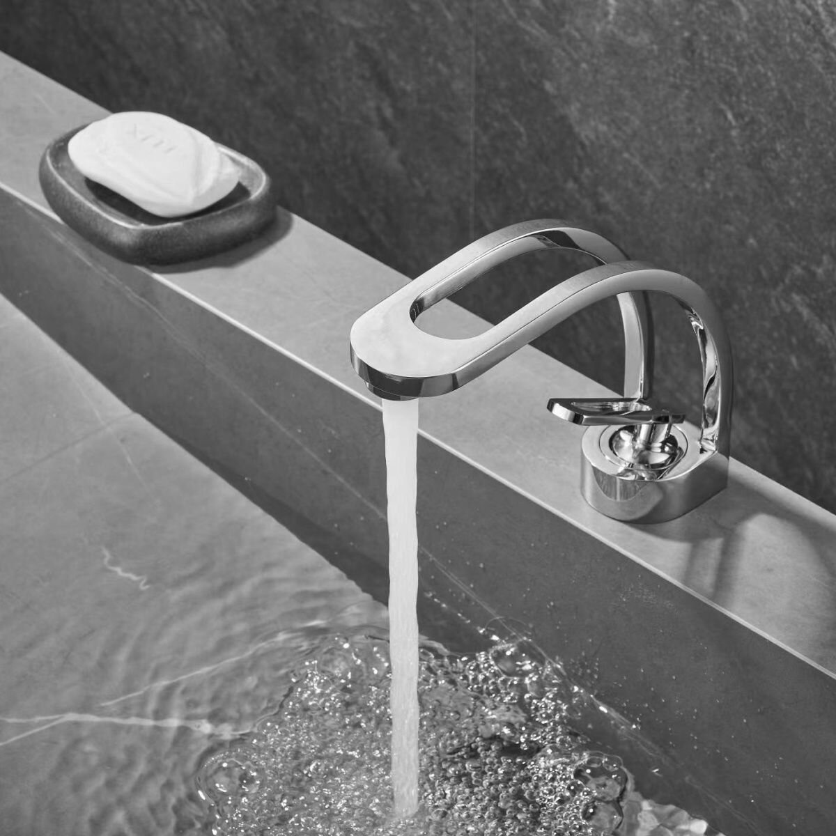 Креативная художественная цельномедная раковина для столешницы, умывальник, раковина для ванной комнаты, подача горячей и холодной воды, смеситель для раковины черного и золотого цвета.