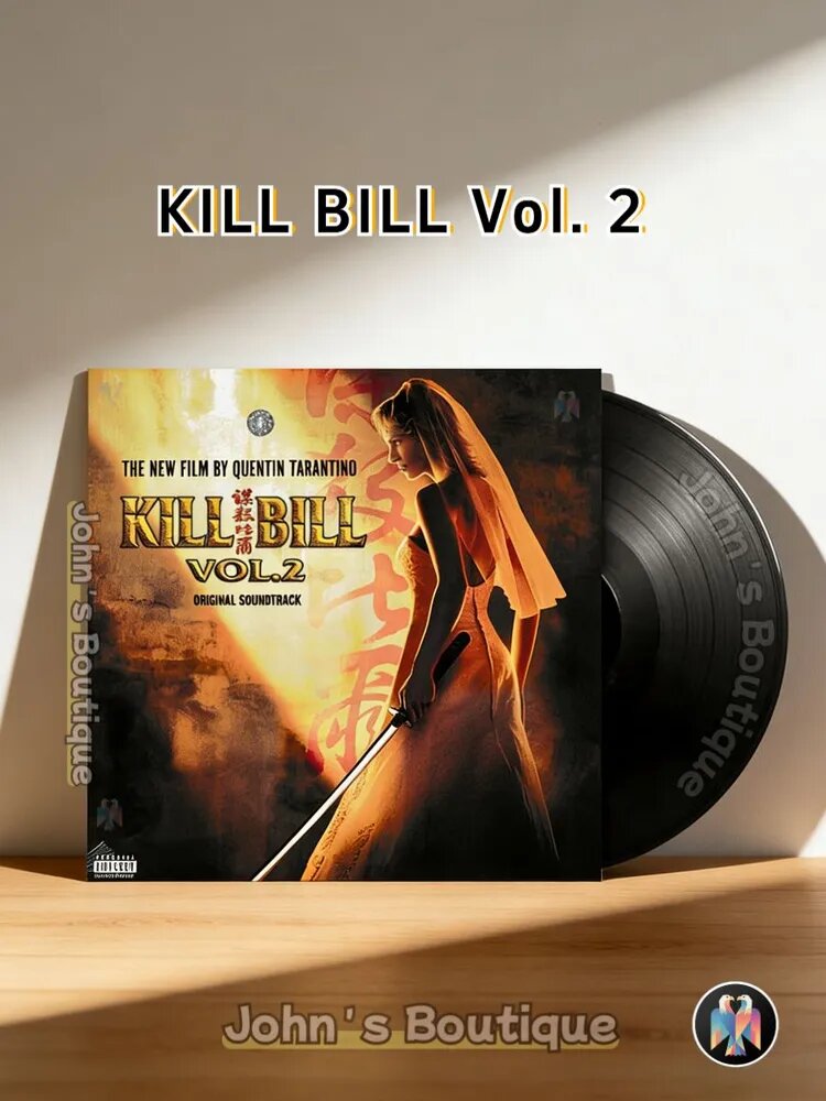KILL BILL Vol. 2 OST LP Виниловая Пластинка 12 Дюймов саундтрек к фильму