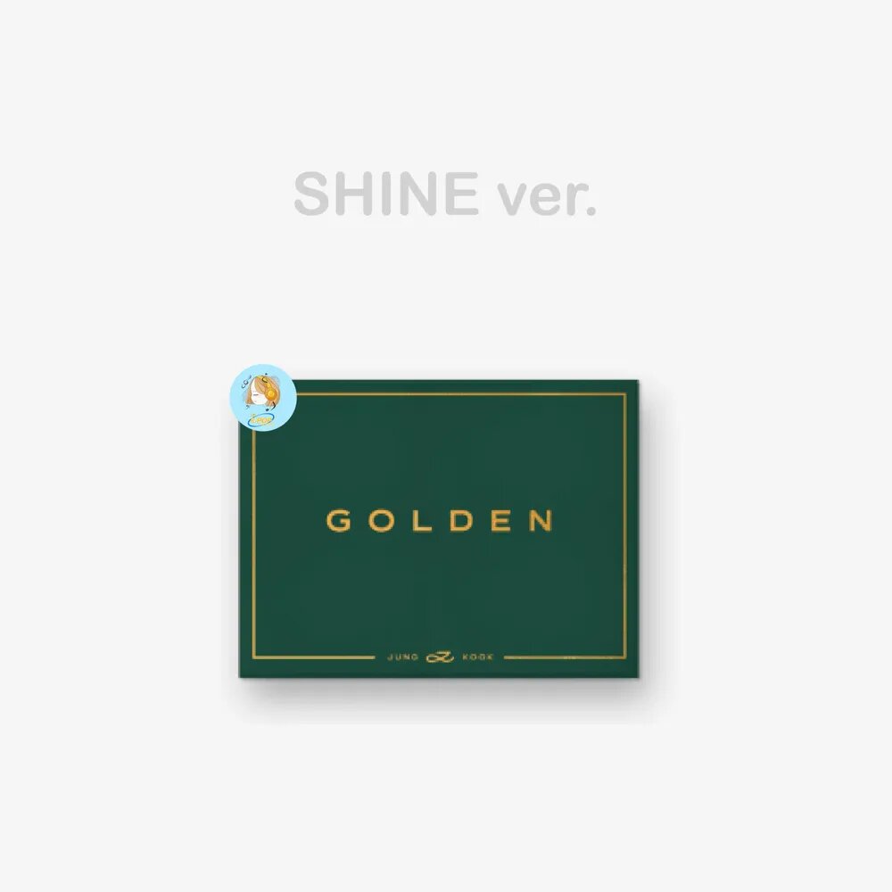 Альбом JungKook (BTS) - GOLDEN (SHINE ver.) K-pop CD Импортное издание
