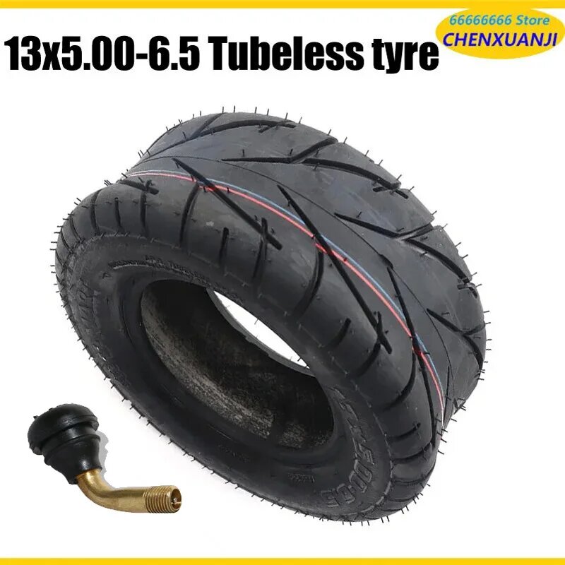 Бескамерная шина 13x5.00-6.5, цвет Tire