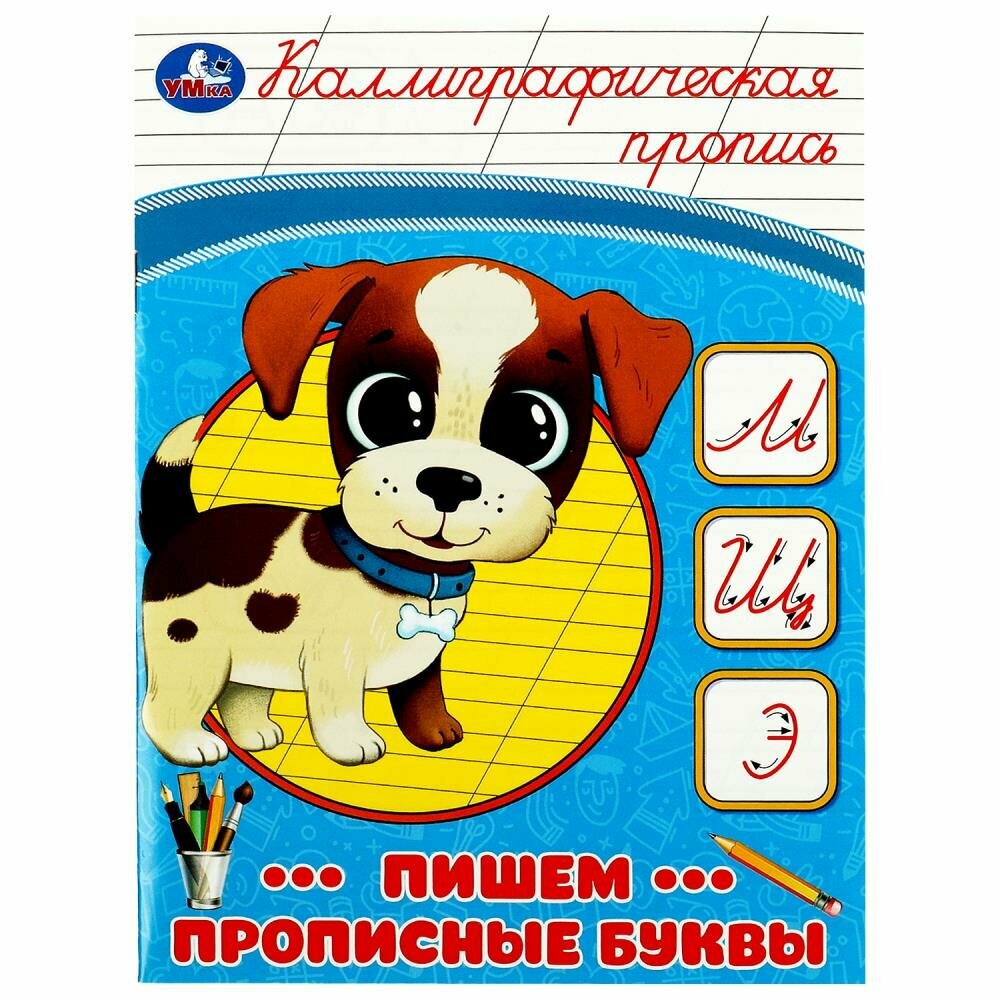 Каллиграфическая пропись Пишем прописные буквы УМка 978-5-506-08753-3