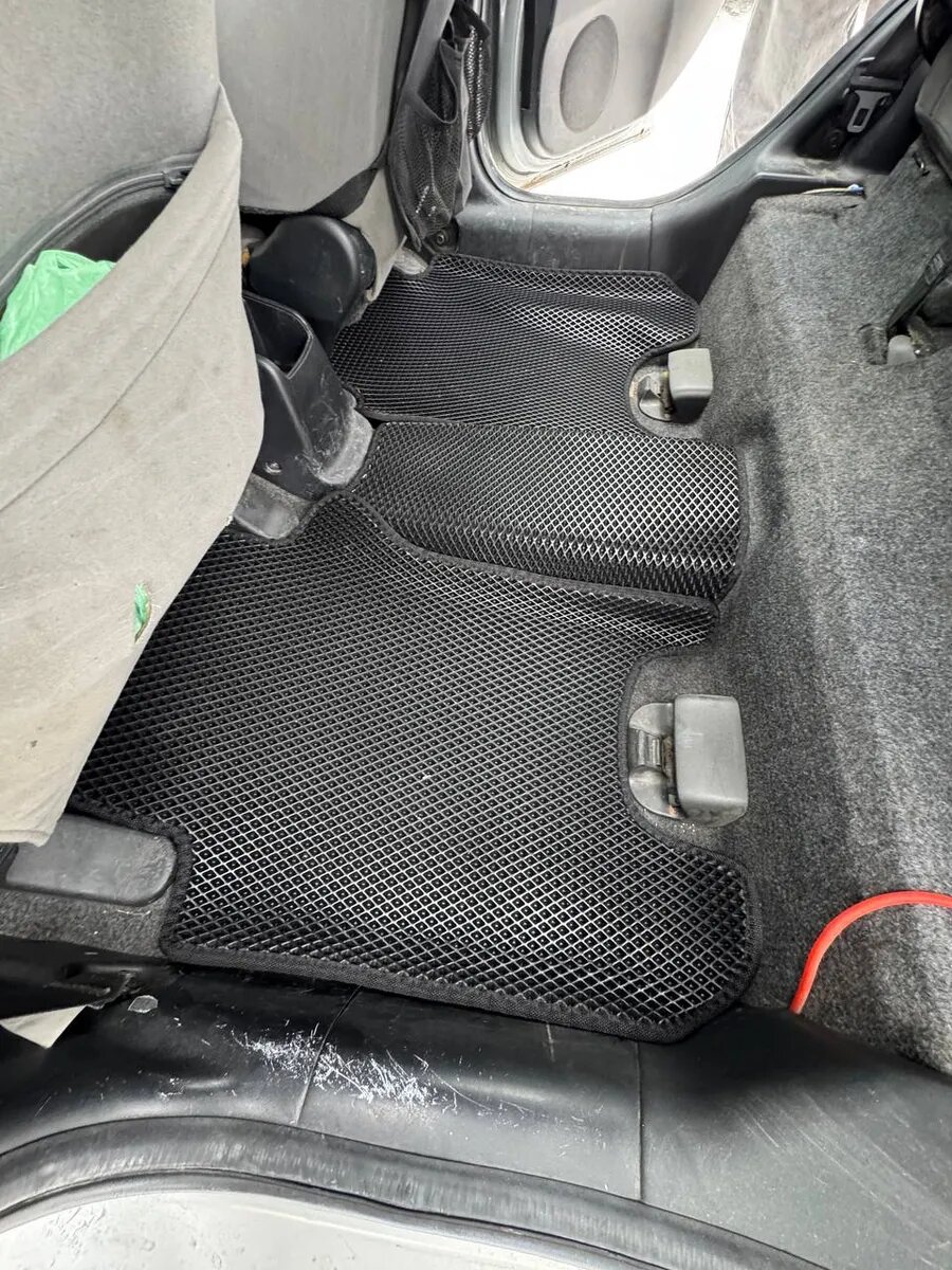 EVA Коврики с бортами Honda Fit 1 GD (2001-2007). Хонда Фит 1. Ева ковры с бортиками