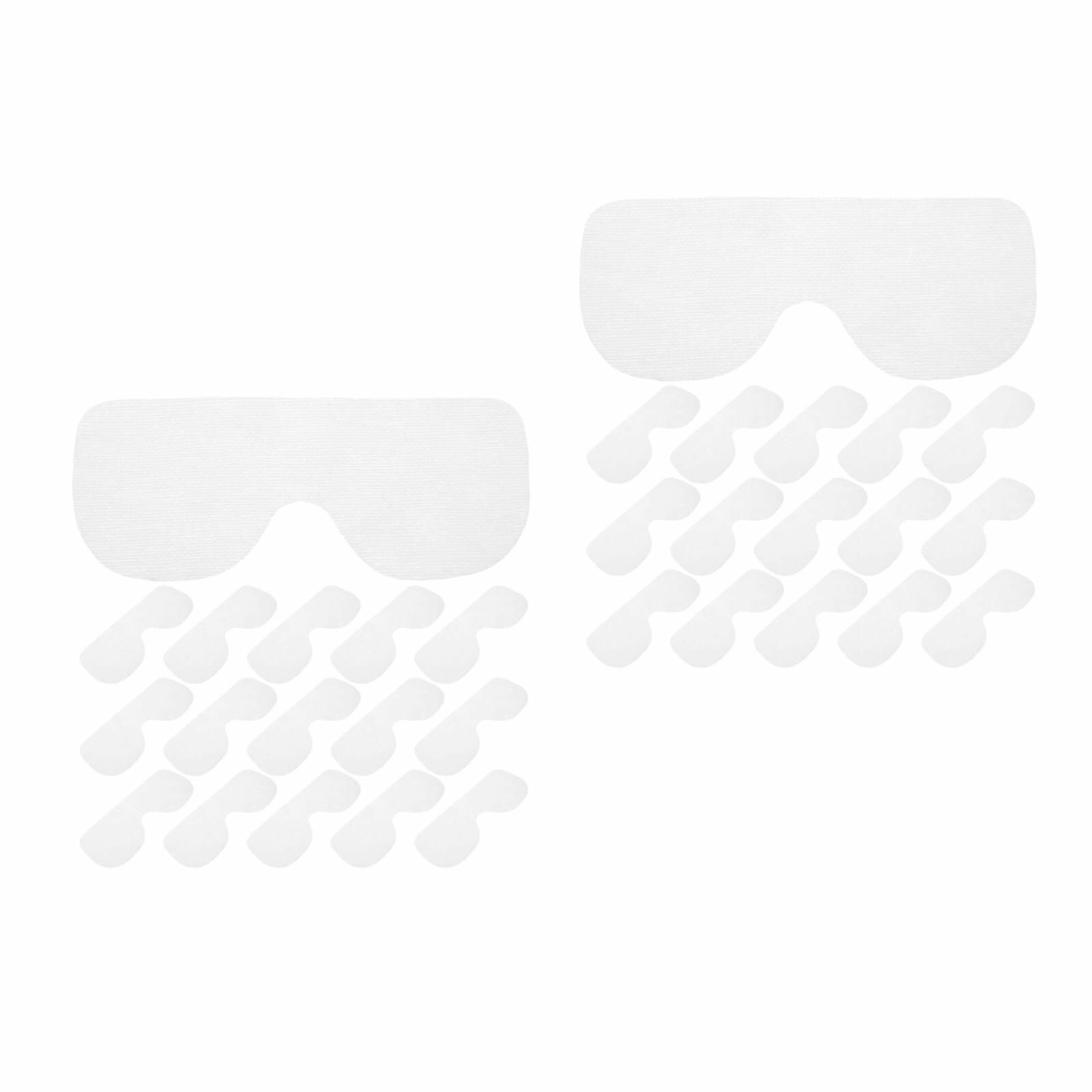 Одноразовые нетканые белые патчи для глаз для косметических салонов и домашнего ухода, 1200 штук