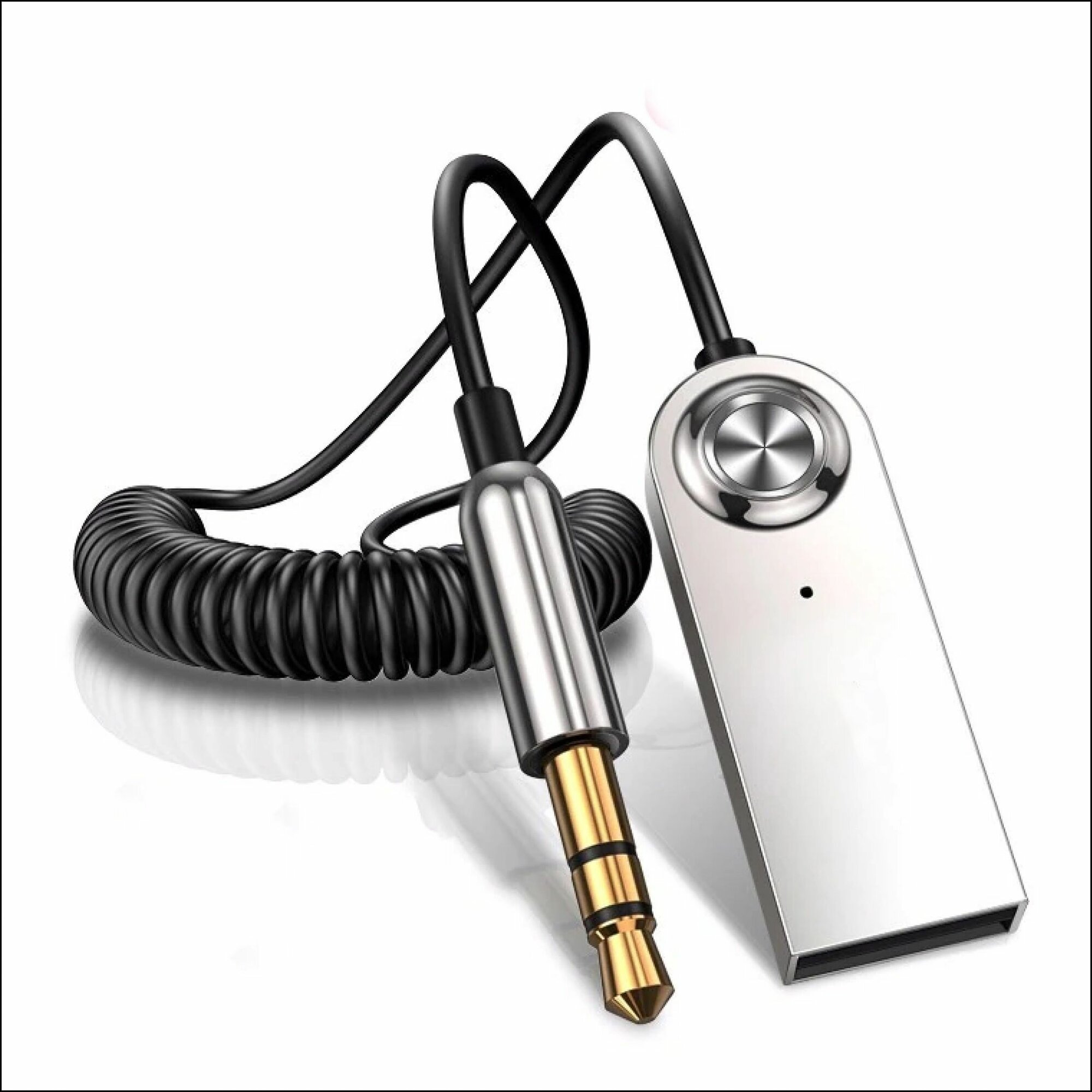 Автомобильный Bluetooth AUX/ Адаптер Bluetooth / Универсальный, 3.5 мм