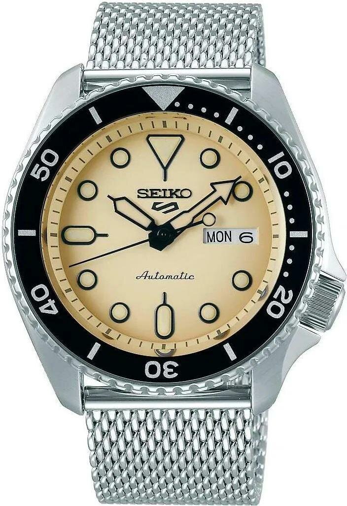 Наручные часы SEIKO 5 Sports, бежевый — фото 1