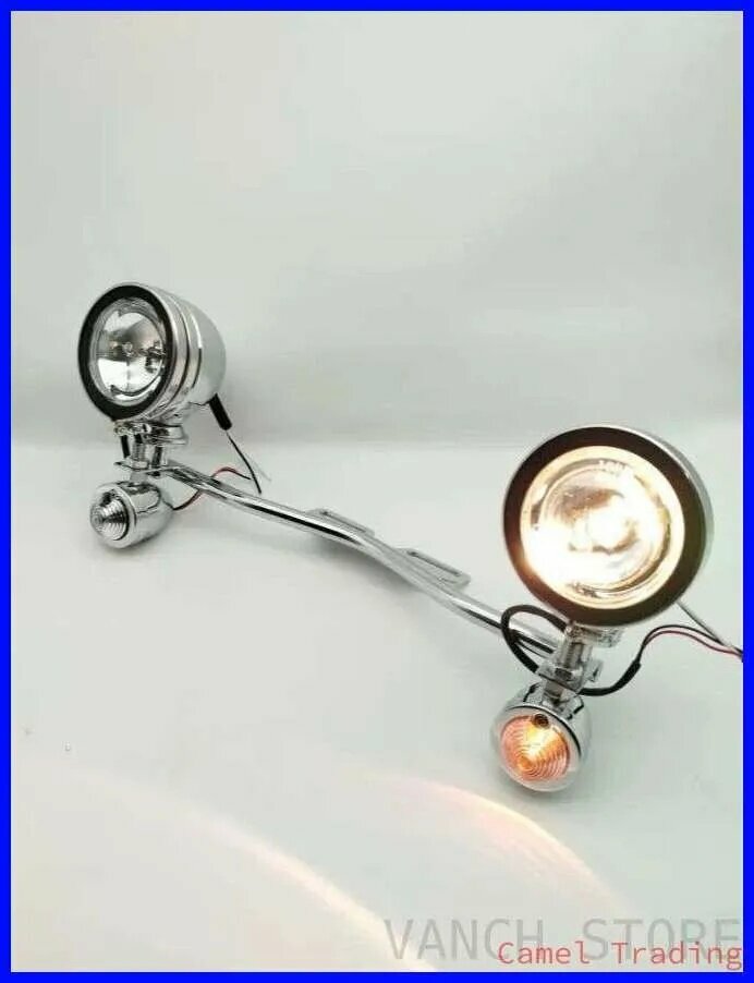 Фары дополнительного света (люстра со штангой) для мотоцикла, комплект