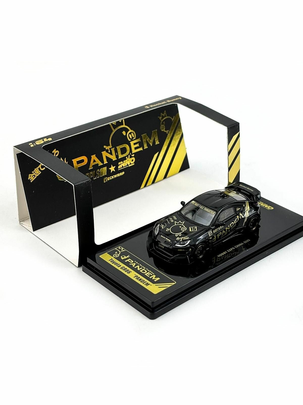 Машинка INNO 1/64 Toyota GR86 "PANDEM" HOBBY EXPO CHINA 2025 EVENT EDITION Die-cast Alloy Car Model Collection Gift
