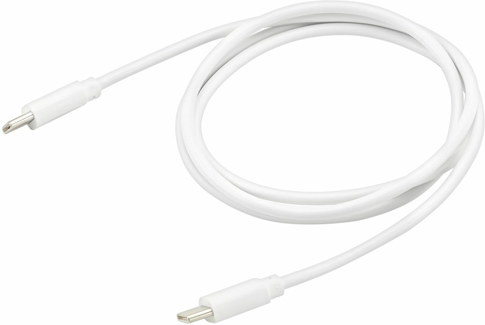 Кабель Buro USB Type-C m-USB Type-C m, 1 м, белый (PD15W)