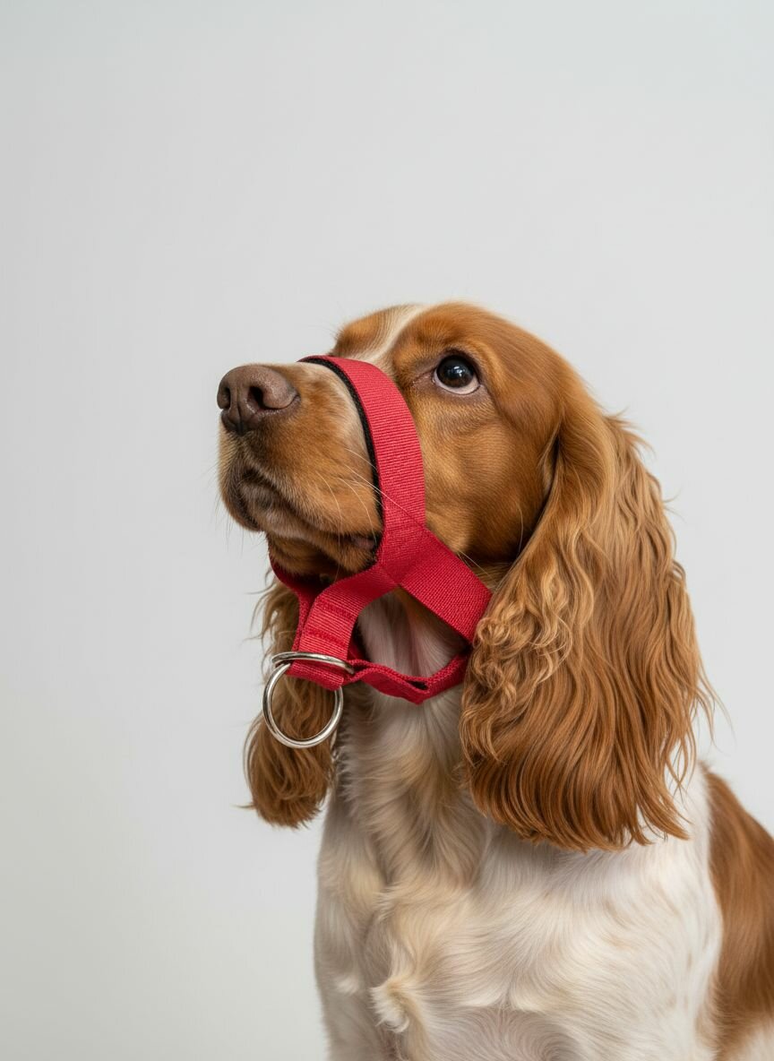 Недоуздок (халти) для средней собаки Rafa Petshop