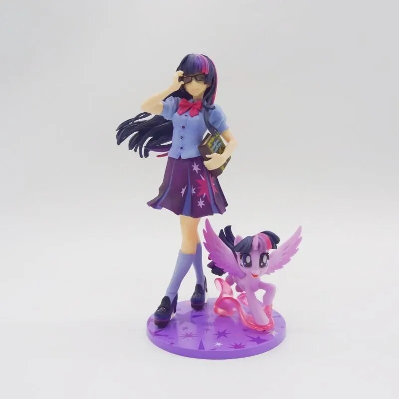 Фигурка My Little Pony (Дружба - это чудо!) Twilight Sparkle и Fluttershy фигурка ПВХ пурпурный, черный