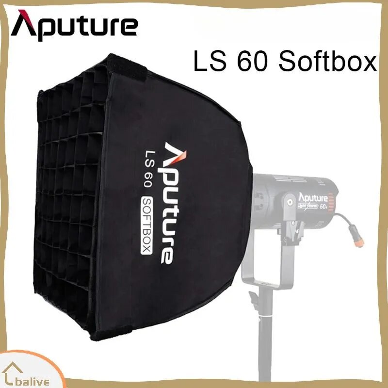 Aputure Light Storm (LS) 60 Softbox Работает с аксессуарами для фотосъемки Light Storm 60d 60x LED