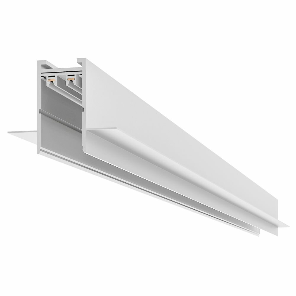ST021.539.00H Шинопровод SKYLINE 220 встраиваемый ST-Luce Белый Длина 3 000мм.