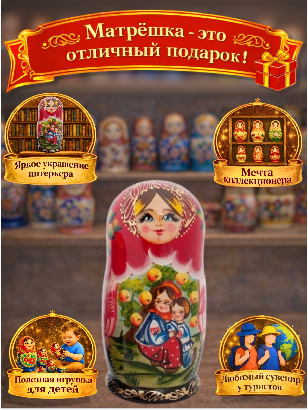 Матрешка Южанка — фото 1