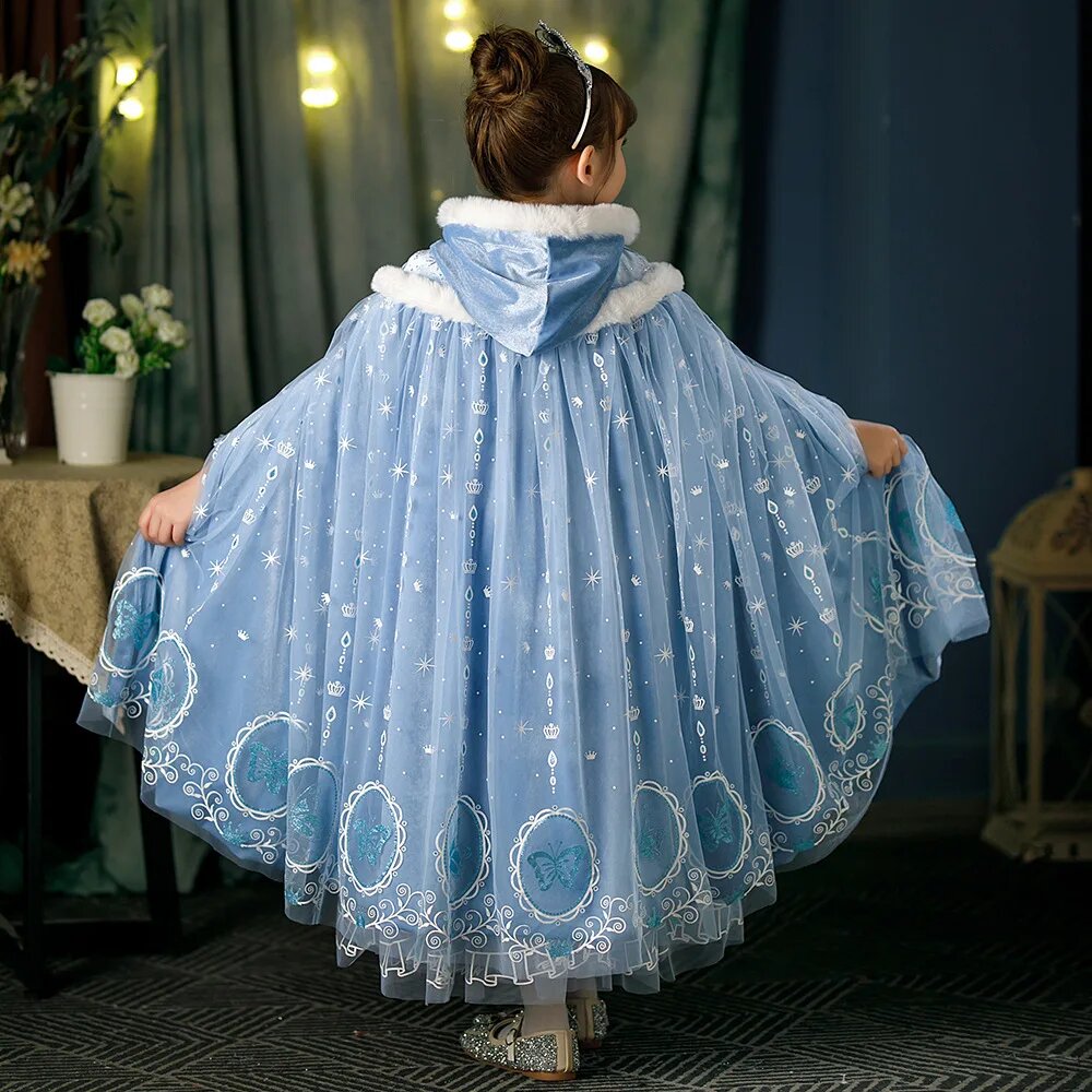 Плащ принцессы AMBER POWER из полиэстера S(100-110), Cape