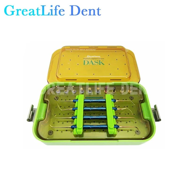 GreatLife Dentium DASK набор инструментов для имплантации, Цвет: DASK Implant System