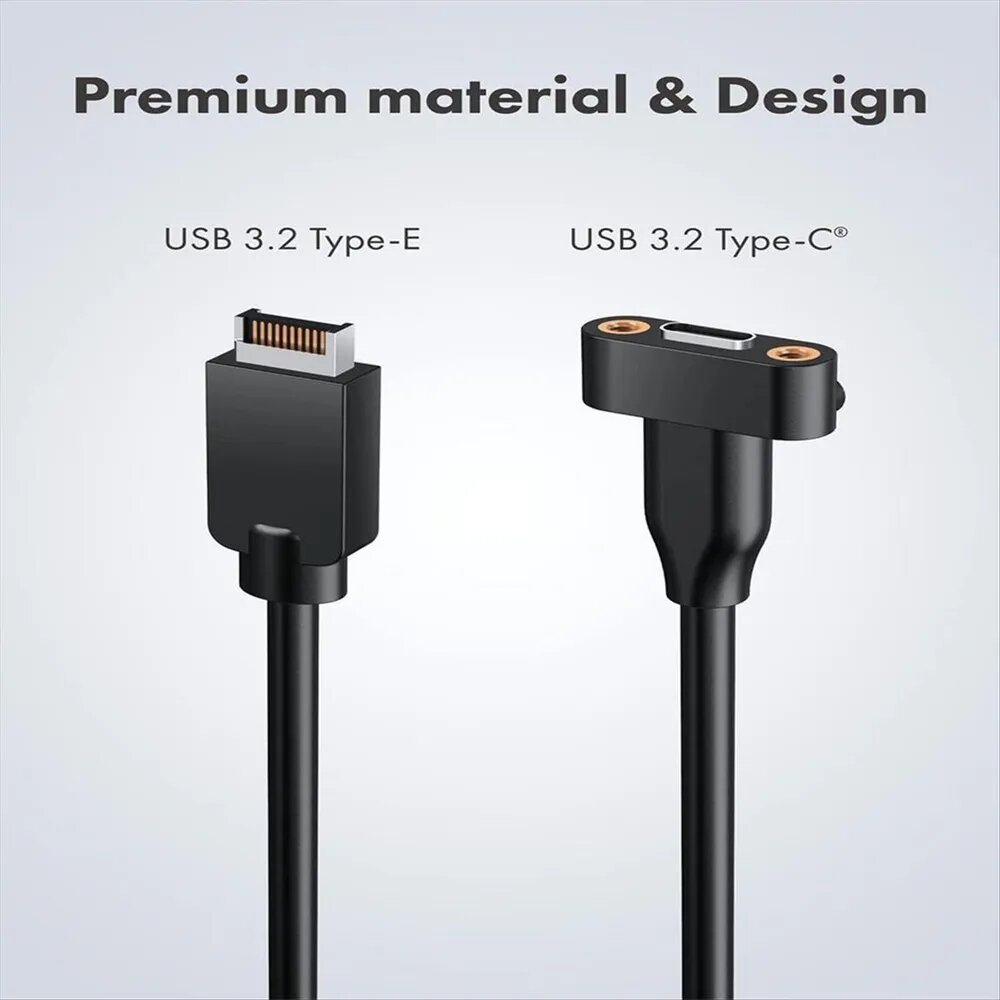 20 Гбит/С USB 3.2 Gen 2x2 USB-C Адаптер Передней Панели — фото 1