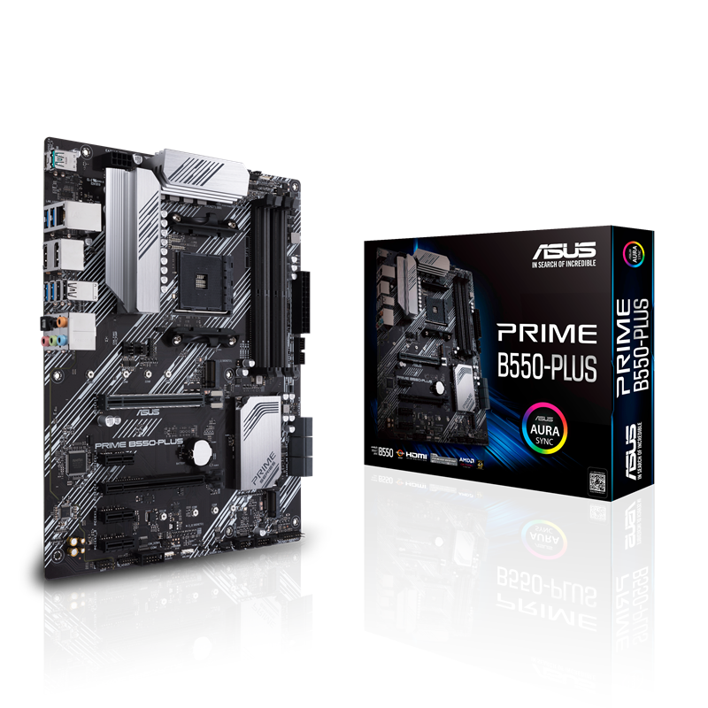 Материнская плата ASUS PRIME B550-PLUS, DDR4