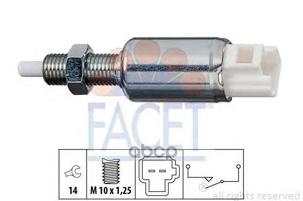Датчик стоп-сигнала SUZUKI SWIFT VI 1.0 (A2L310) 04/17-/ Facet арт. 71258