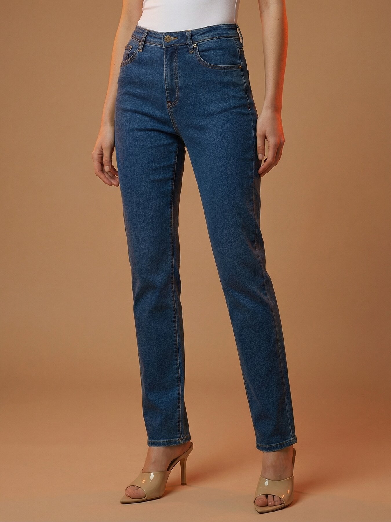 Джинсы Alessandro Manzoni Jeans, размер 40, синий — фото 1